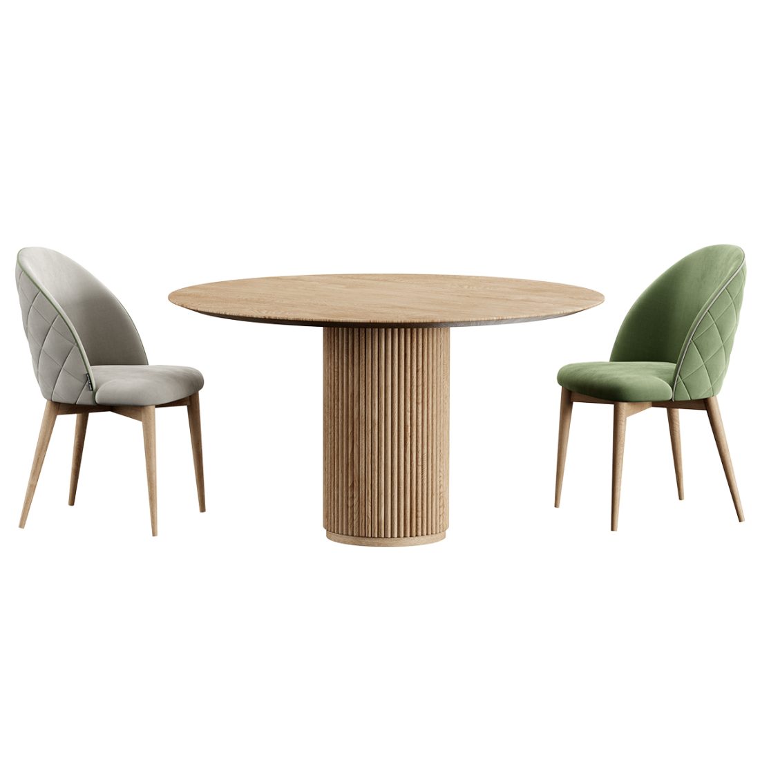 Dijon Chair Palais Royal Table 3D Model for Corona | CGMood