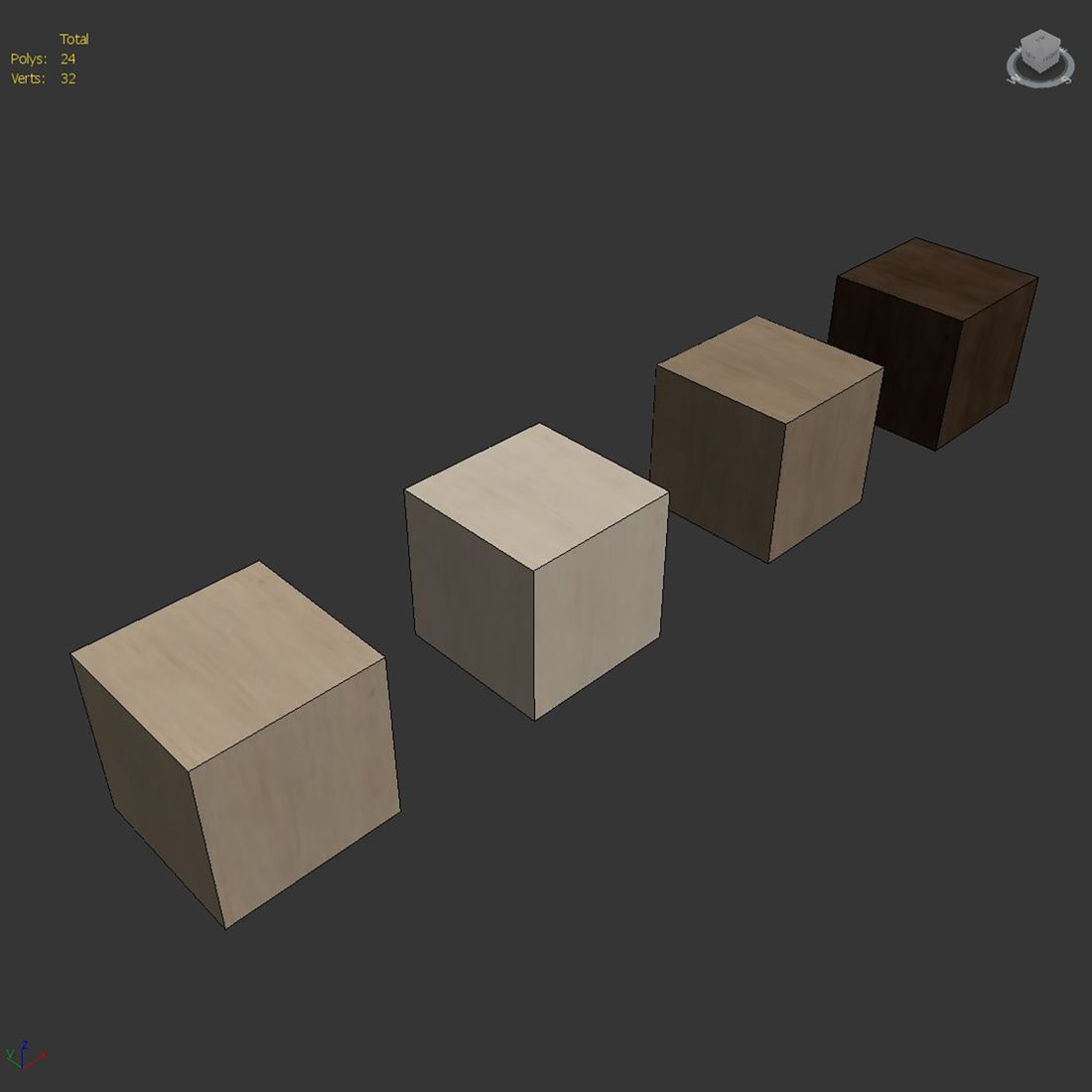 Wood Material V01 - 3D Model for VRay, Corona