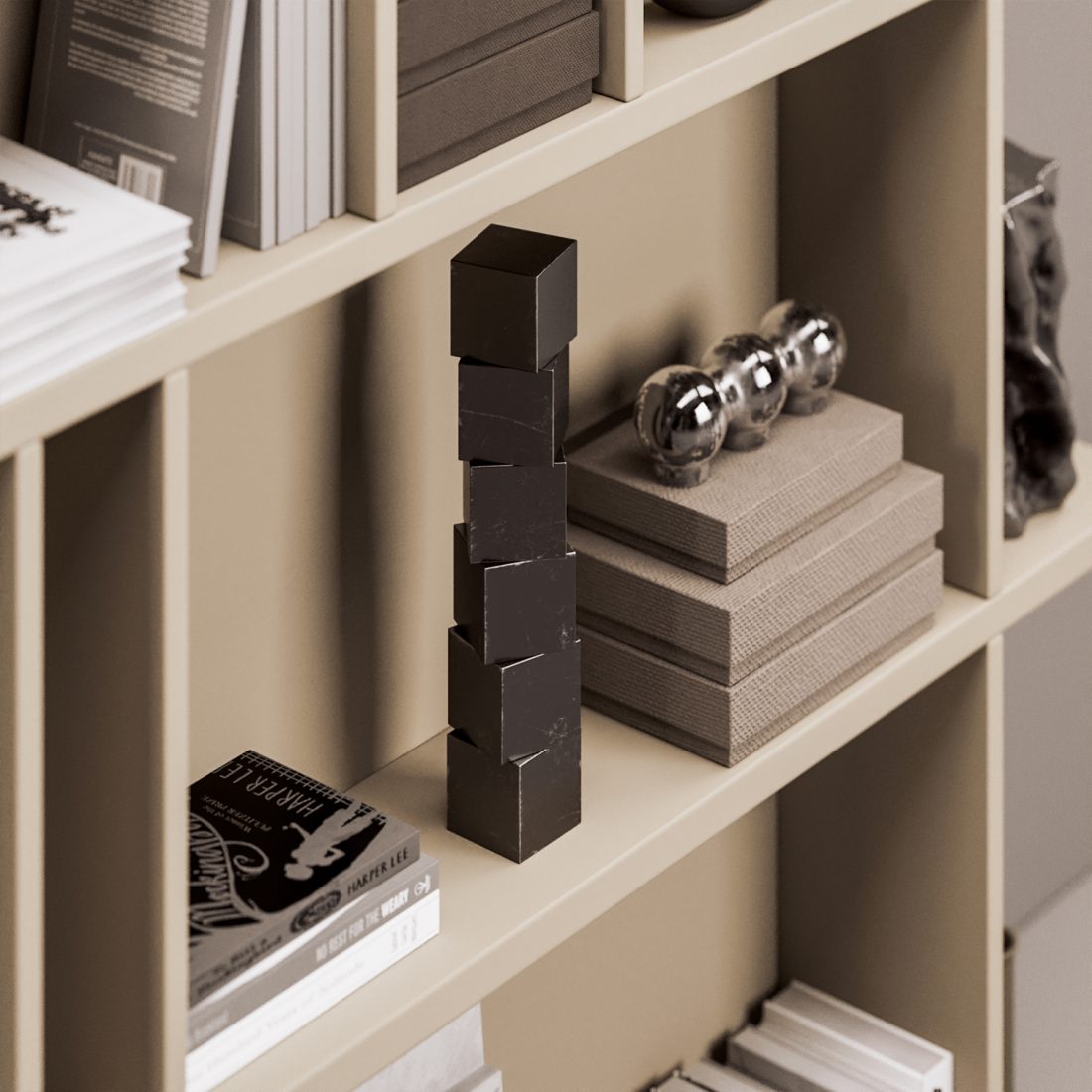 BoConcept Como Wall System - 3D Model for VRay, Corona