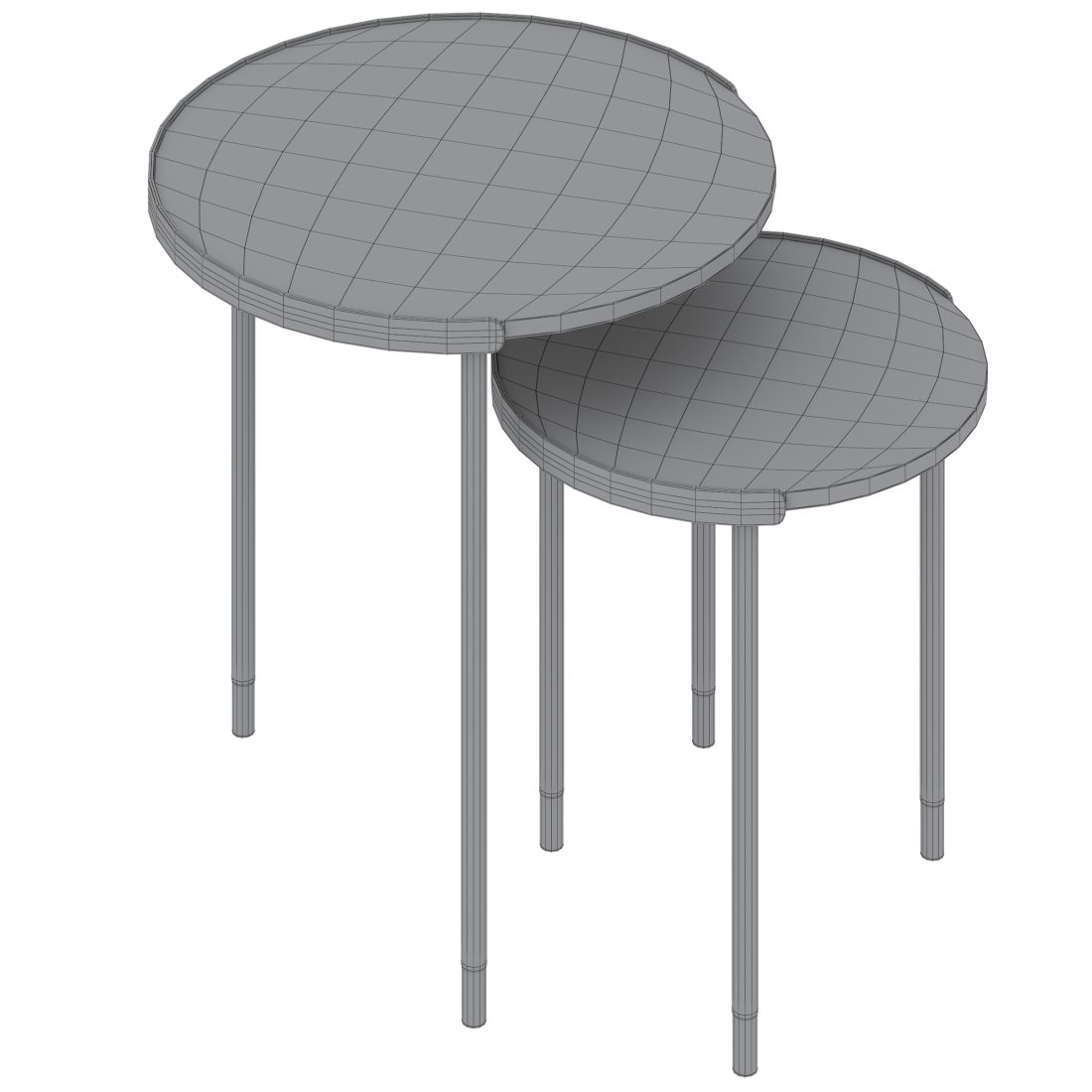 Coffee Table Aliner By La Forma - 3D Model for VRay, Corona