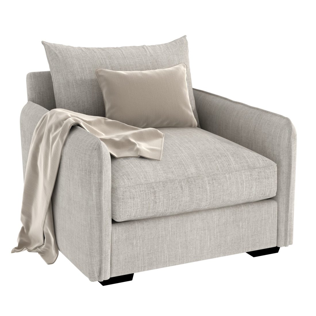 Pacific West 103 Accent Chair 3D Model for VRay | CGMood