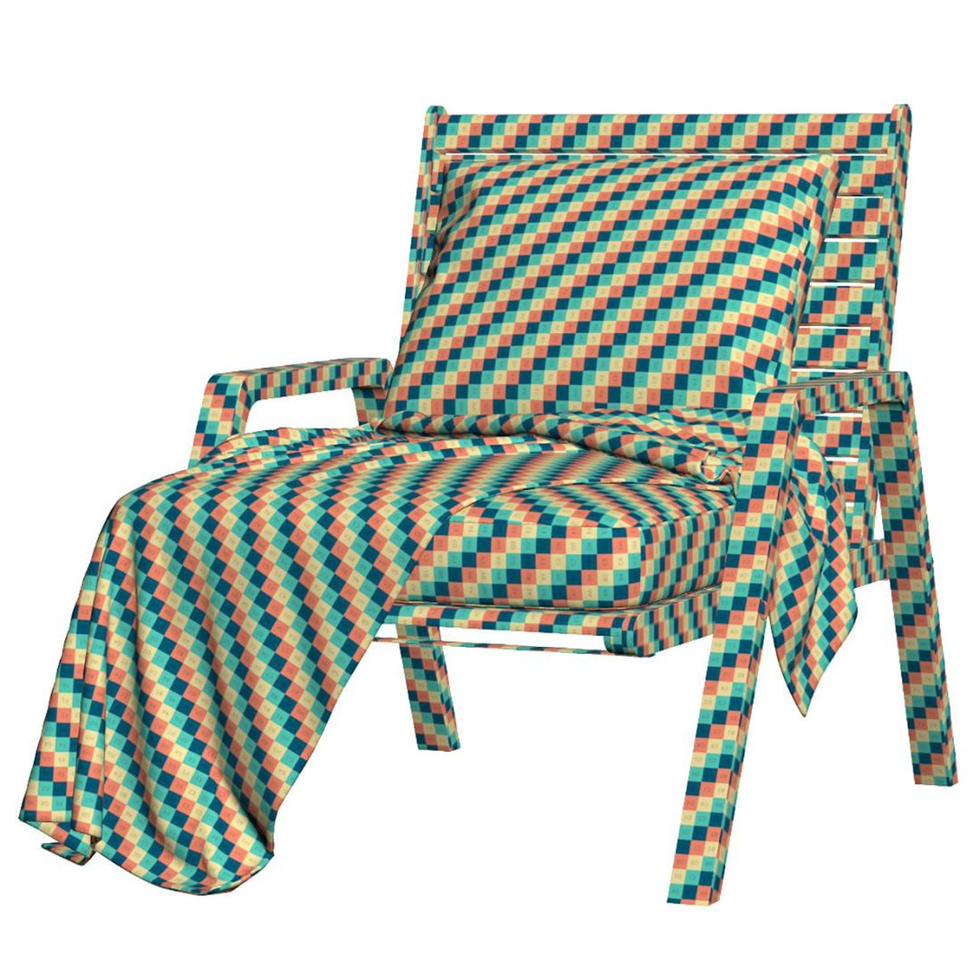 Mary Wooden Garden Chair Mr30 By Bpoint Design - 3D Model for Corona