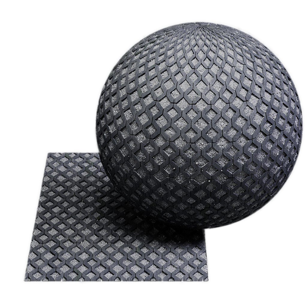 Pavement 16 8k Seamless Pbr Material - 3D Model for VRay, Corona, VRay