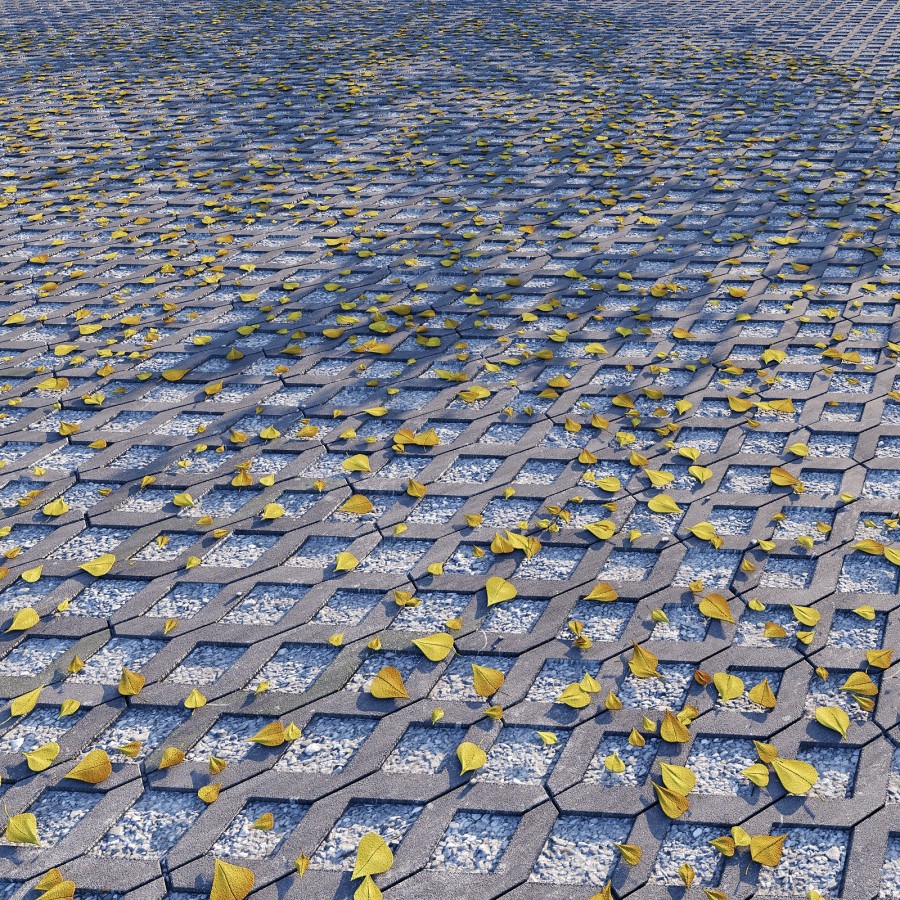 Pavement 16 8k Seamless Pbr Material - 3D Model for VRay, Corona, VRay