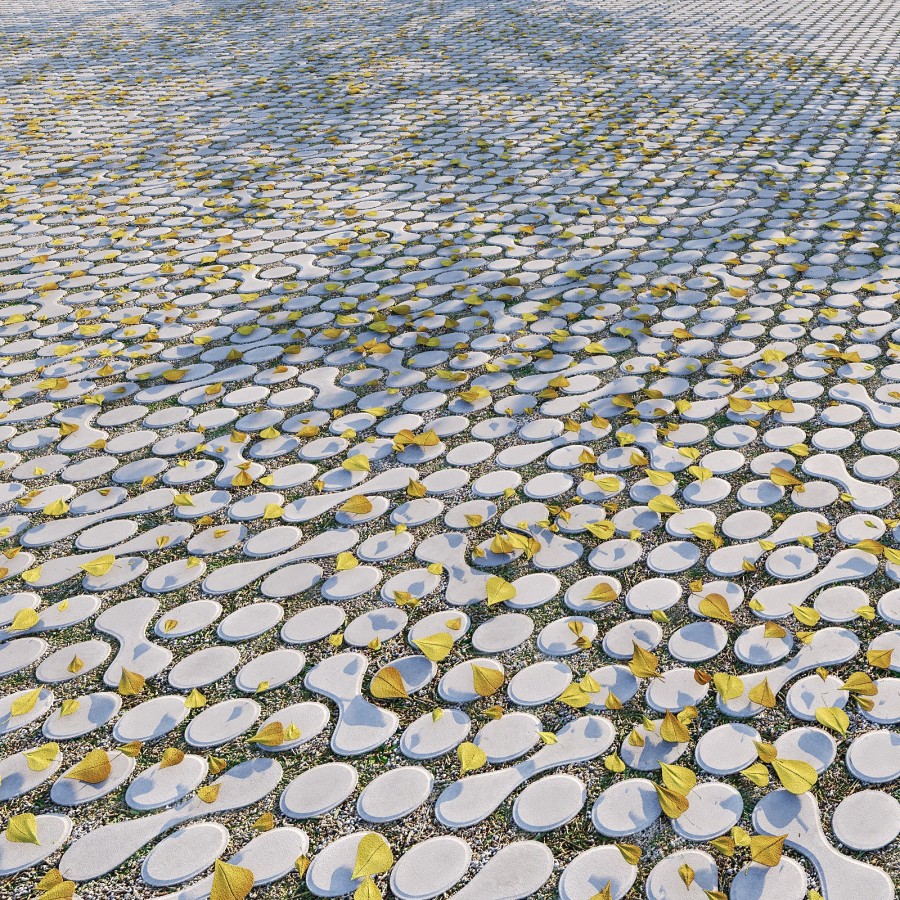 Pavement 43 8k Seamless Pbr Material - 3D Model for VRay, Corona, VRay