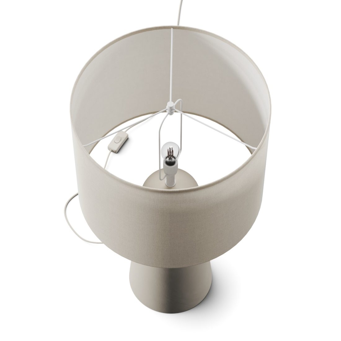 Boconcept Dawn Table Lamp - 3D Model for VRay, Corona