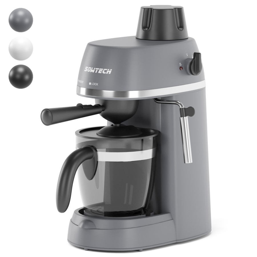 SOWTECH Espresso Coffee Machine - 3D Model for VRay, Corona