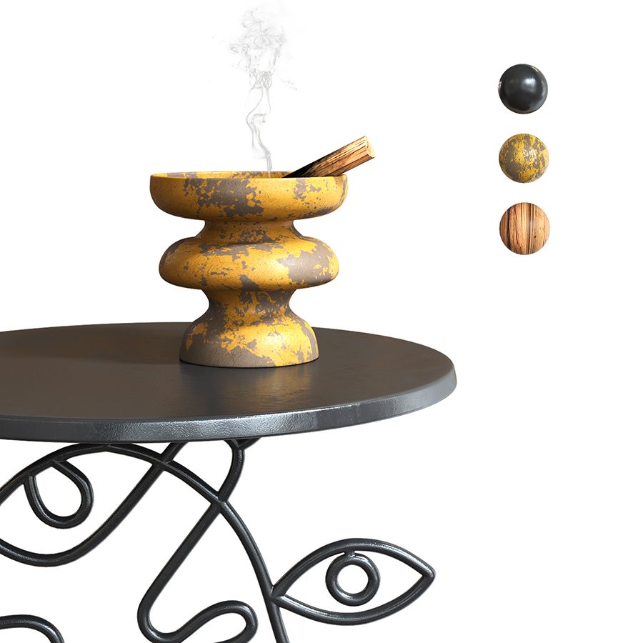 Silhouette Side Table By Urban Outfitters 3D Model for Corona | CGMood