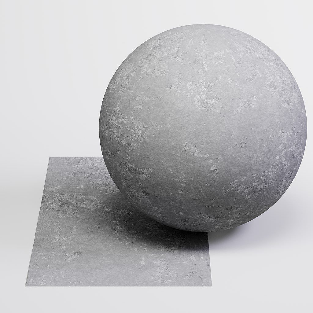 Concrete Bare 83 8k Seamless Pbr Material - 3D Model for VRay, Corona, VRay