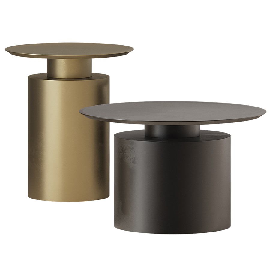 Set Of Pillar Table By 101 Copenhagen 3D Model for VRay, Corona | CGMood