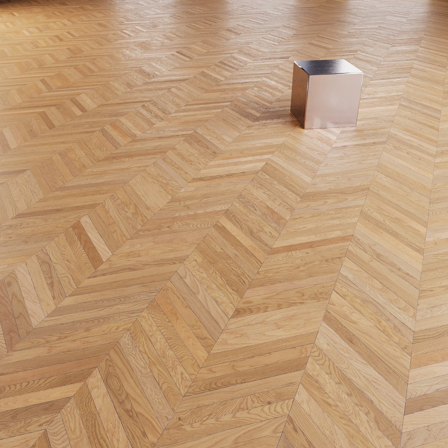 Parquet French Chevron 39 8k Seamless Pbr Material - 3D Model for VRay ...