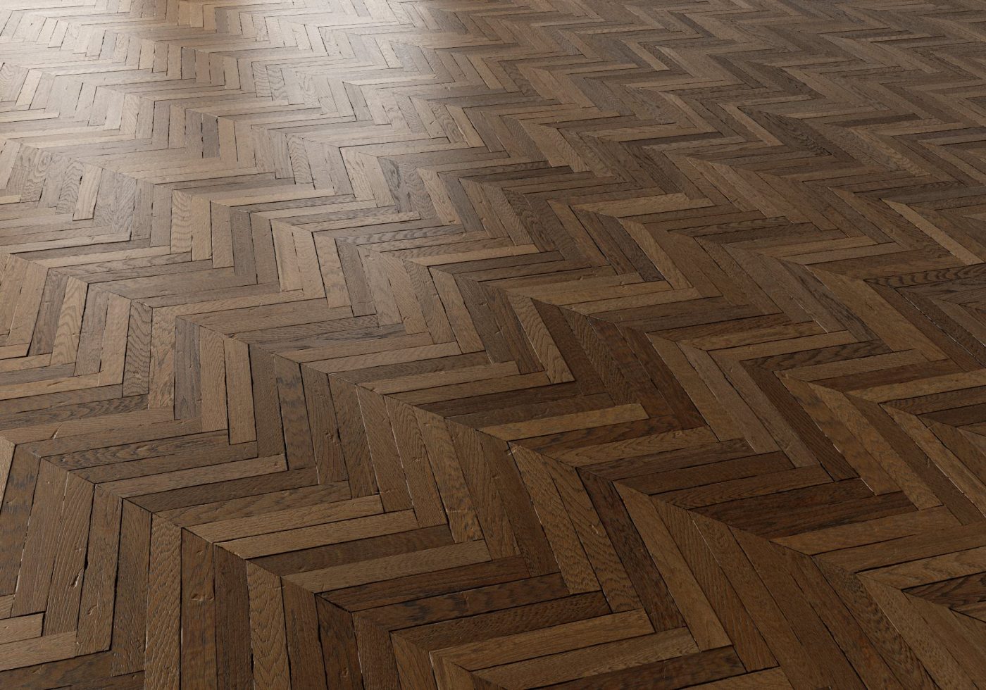 Parquet French Chevron 48 8k Seamless Pbr Material - 3D Model for VRay ...