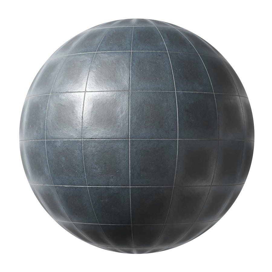 Tile Material 06 - 3D Model for VRay, Corona