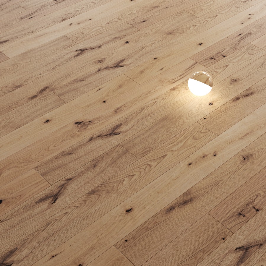 Oak Avant - Waxed Wood - 3D Model for