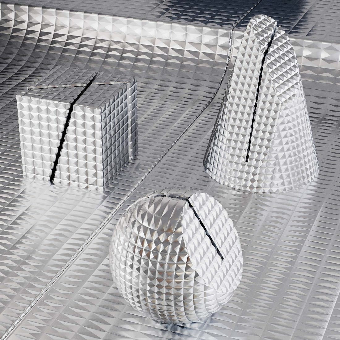 Metal Structured 17 4k Seamless Pbr Material - 3D Model for VRay ...