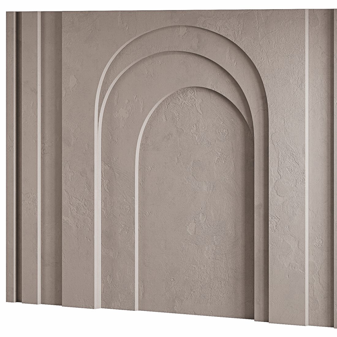 60 Wall Panel Arch - 3D Model for Corona