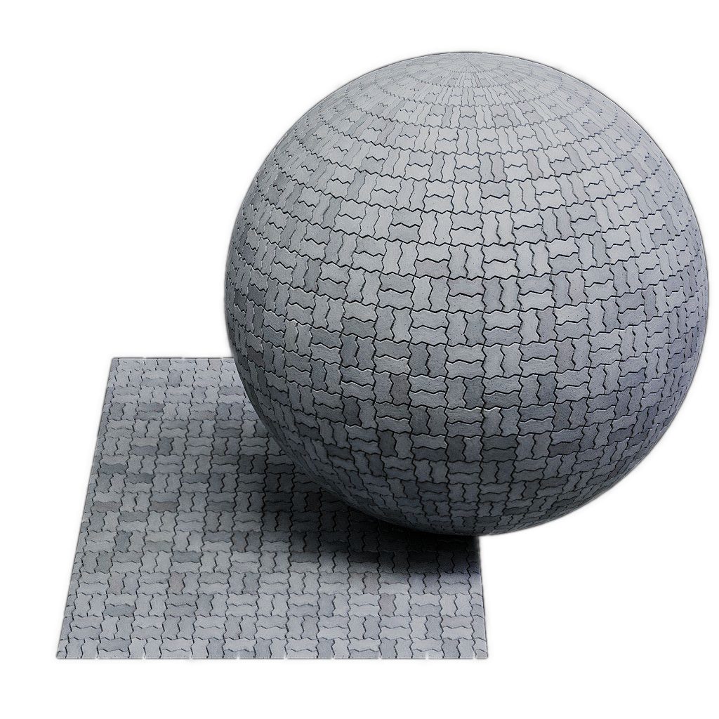 Pavement 04 8k Seamless Pbr Material - 3D Model for VRay, Corona, VRay