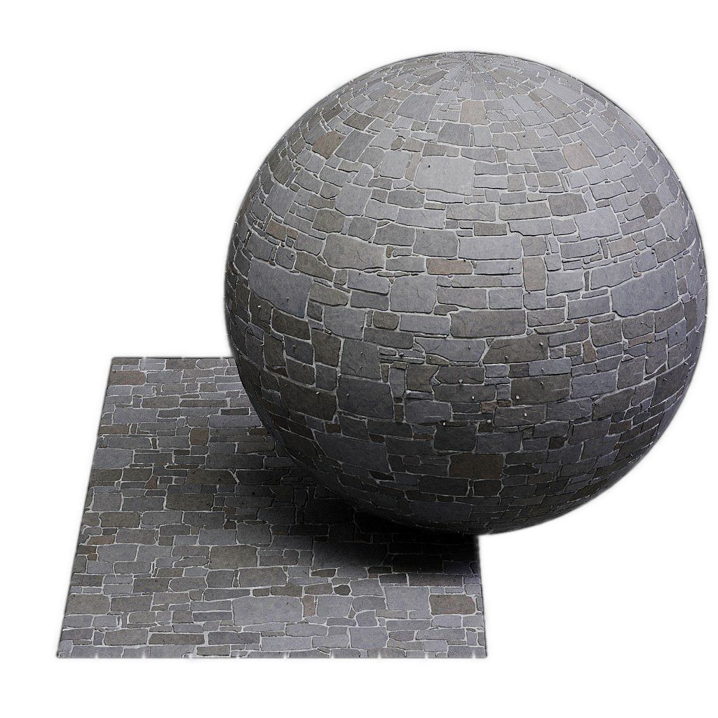 Pavement 20 8k Seamless Pbr Material - 3D Model for VRay, Corona, VRay