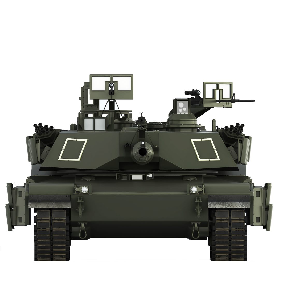 Tank Abrams M1a2 Sep Tusk Ii 2020 - 3D Model for VRay