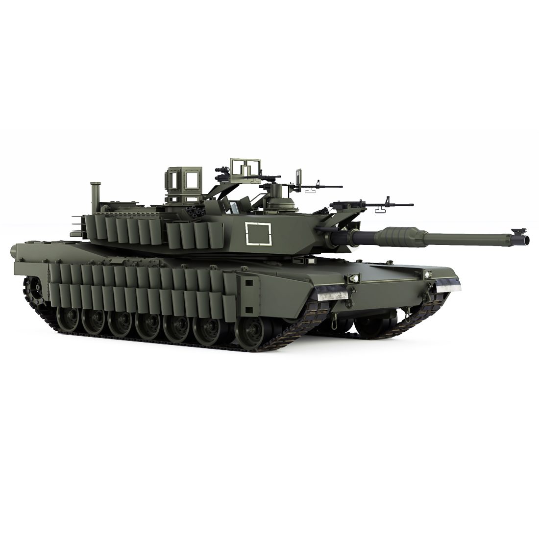 Tank Abrams M1a2 Sep Tusk Ii 2020 - 3D Model for VRay