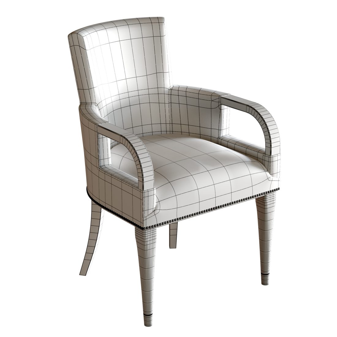 Brook Street Chair - 3D Model for Corona