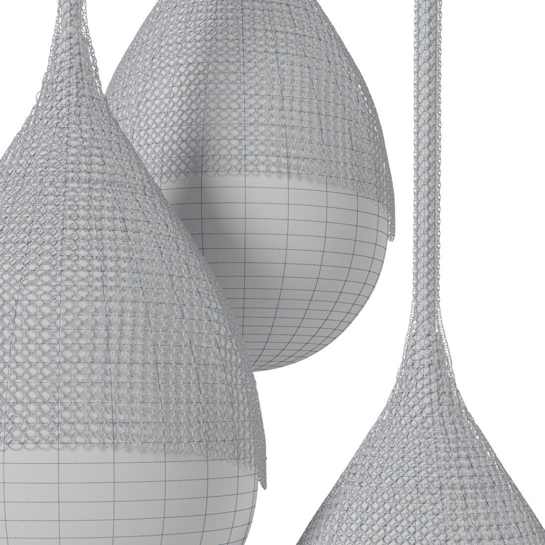 Coup Detat Armor Pendant Three Cluster Konekt - 3D Model for VRay, Corona