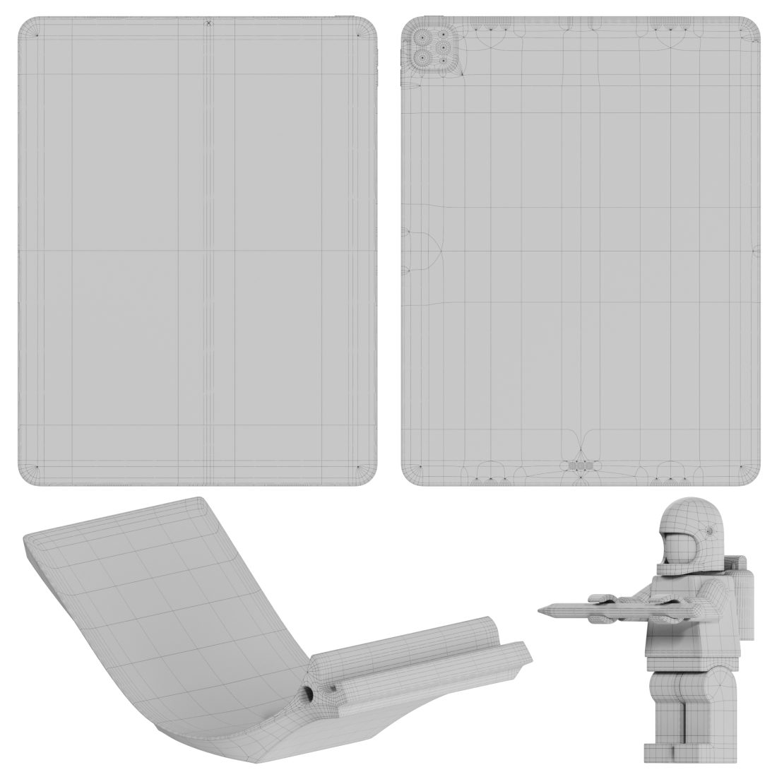 Apple Ipad Pro 12.9" 5th Generation - 3D Model for FStorm, VRay, Corona