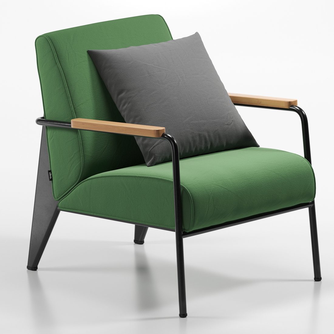 Armchair Vitra Fauteuil De Salon 3D Model for Corona | CGMood