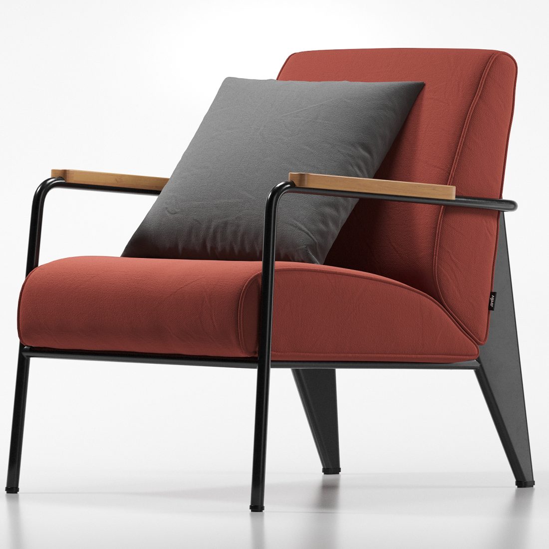 Armchair Vitra Fauteuil De Salon 3D Model for Corona | CGMood
