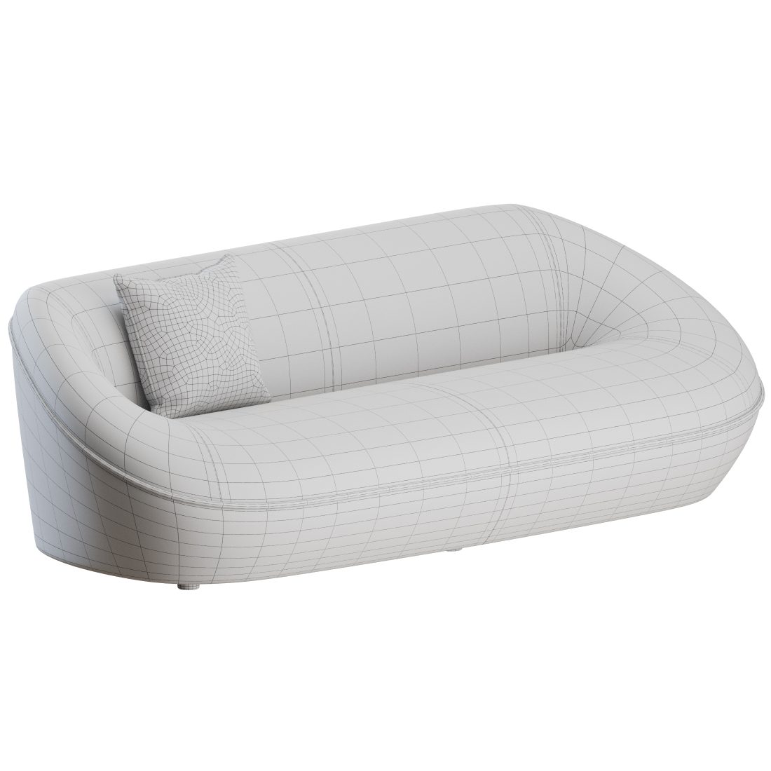 Tortello Sofa - 3D Model for Corona