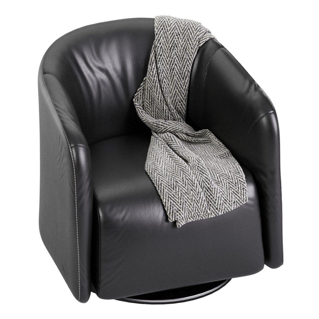 Logos Armchair Leather By Natuzzi 3D Model for Corona | CGMood