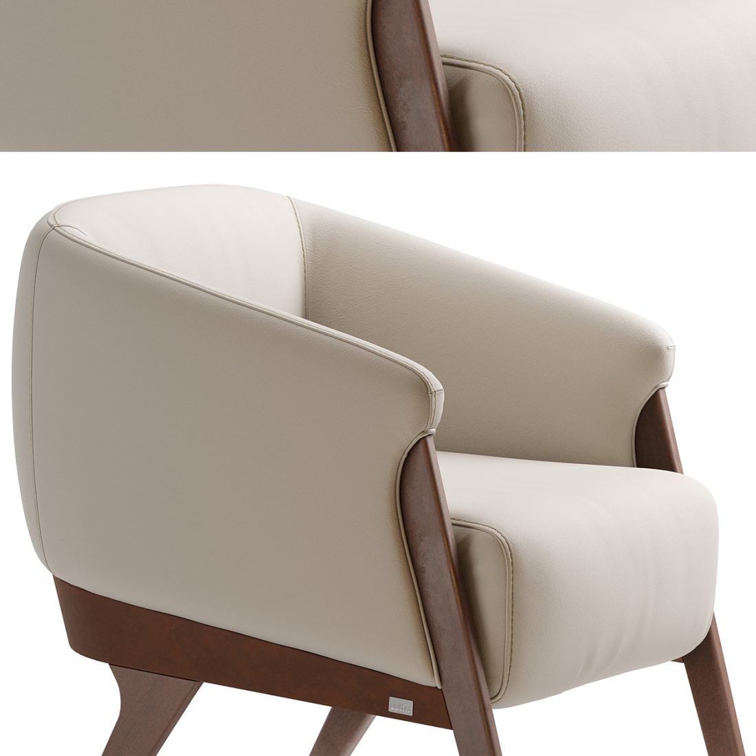 Abra Armchair 3D Model for Corona | CGMood