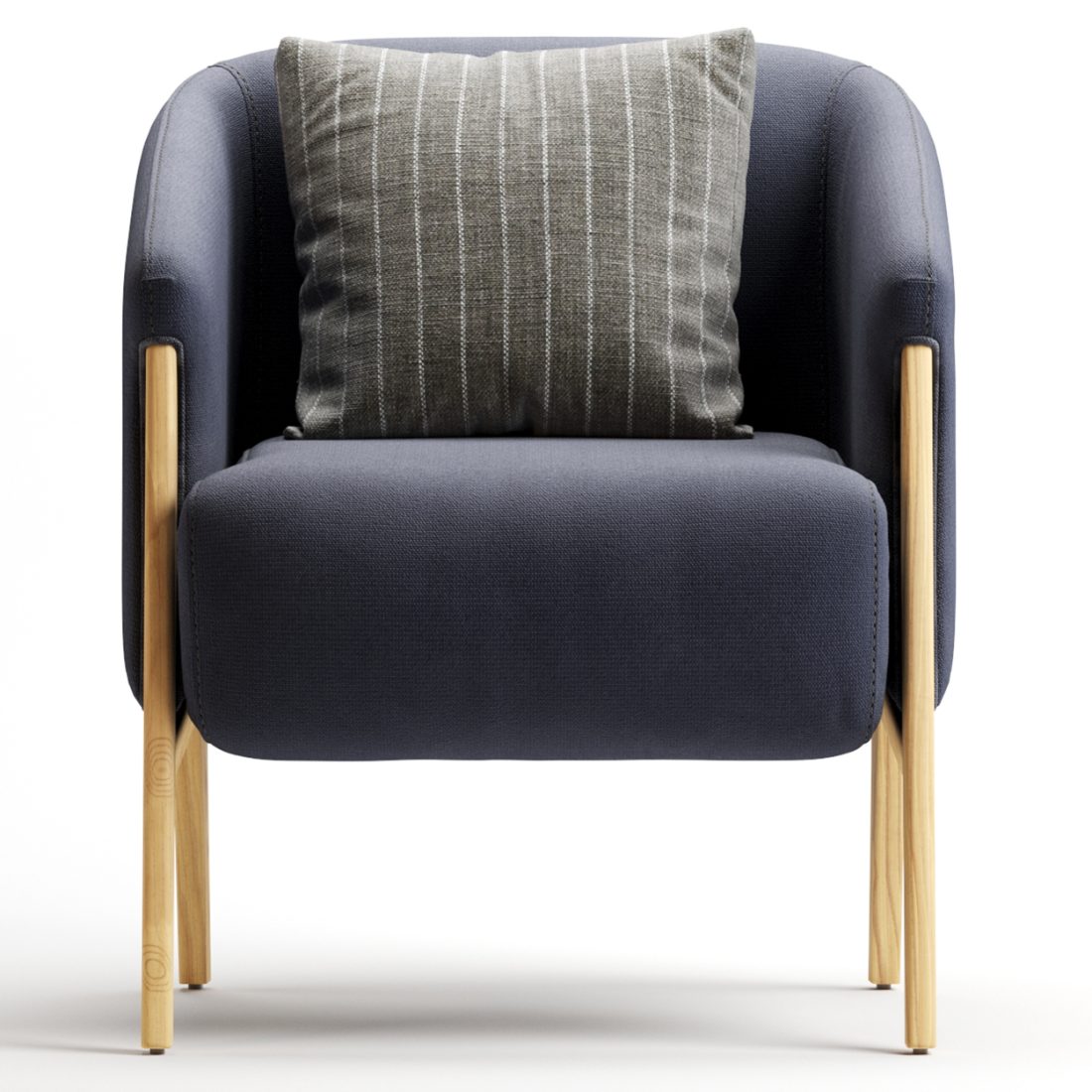 Abra Armchair - 3D Model for Corona