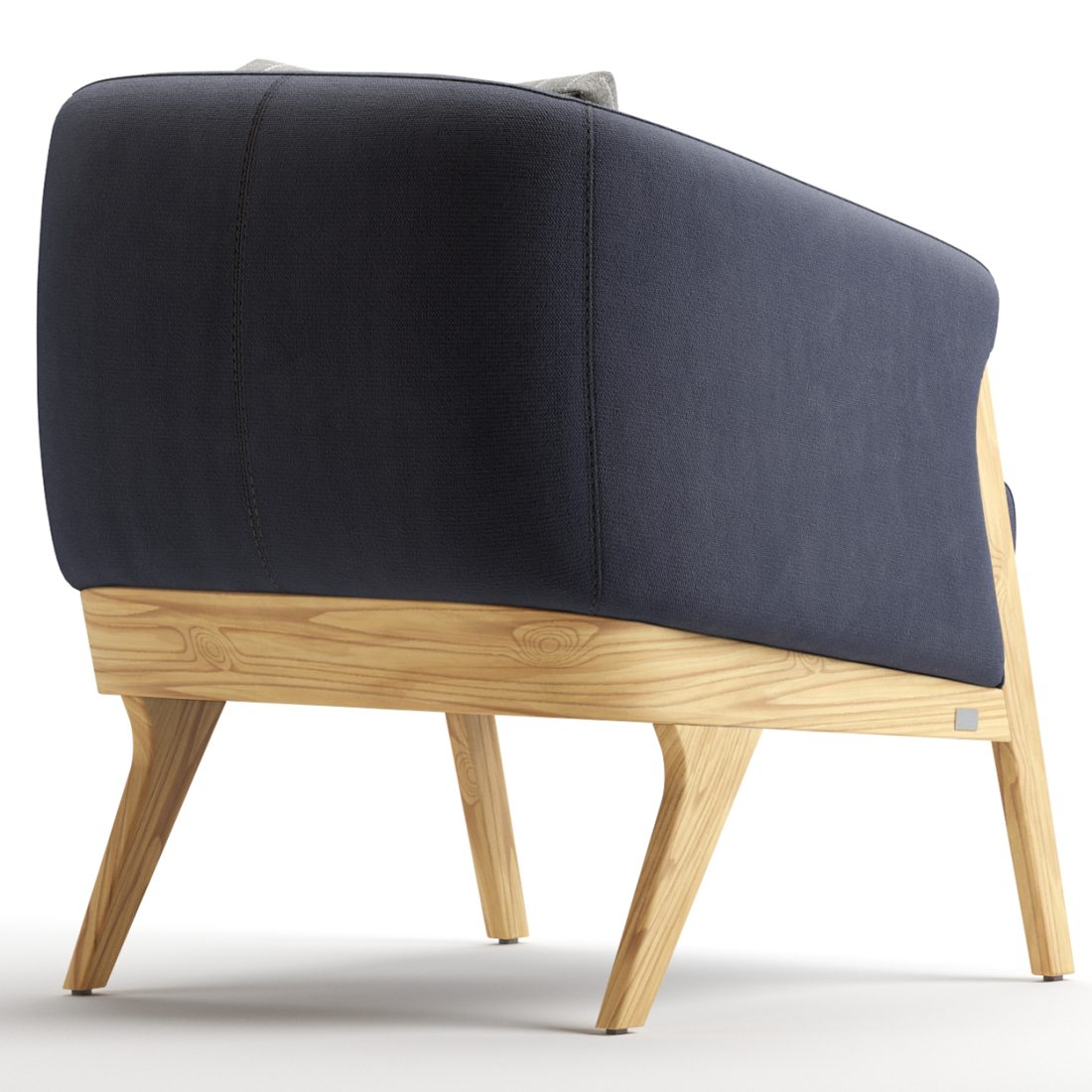 Abra Armchair - 3D Model for Corona