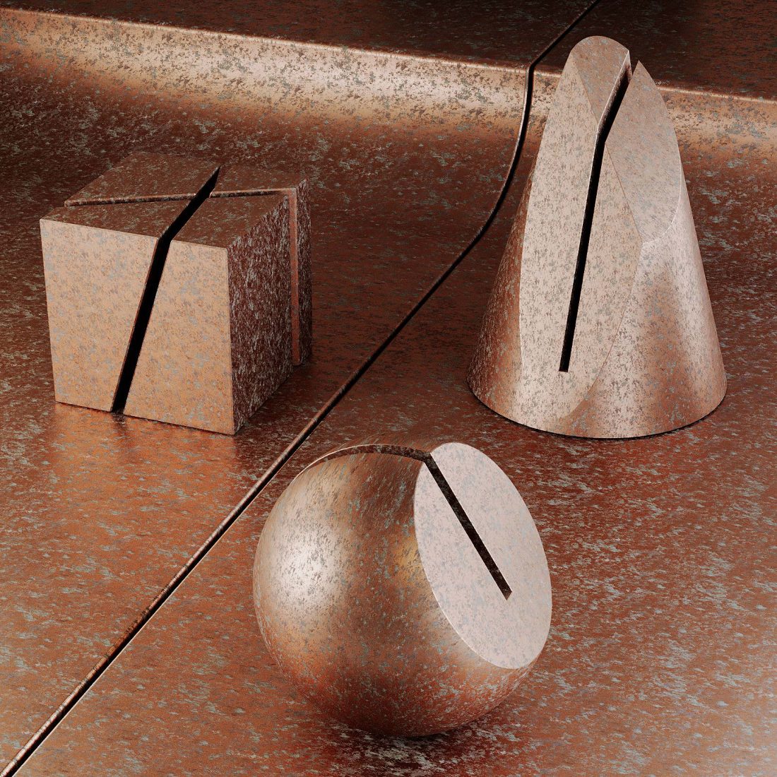 Metal Corroded 34 8k Seamless Pbr Material - 3D Model for VRay