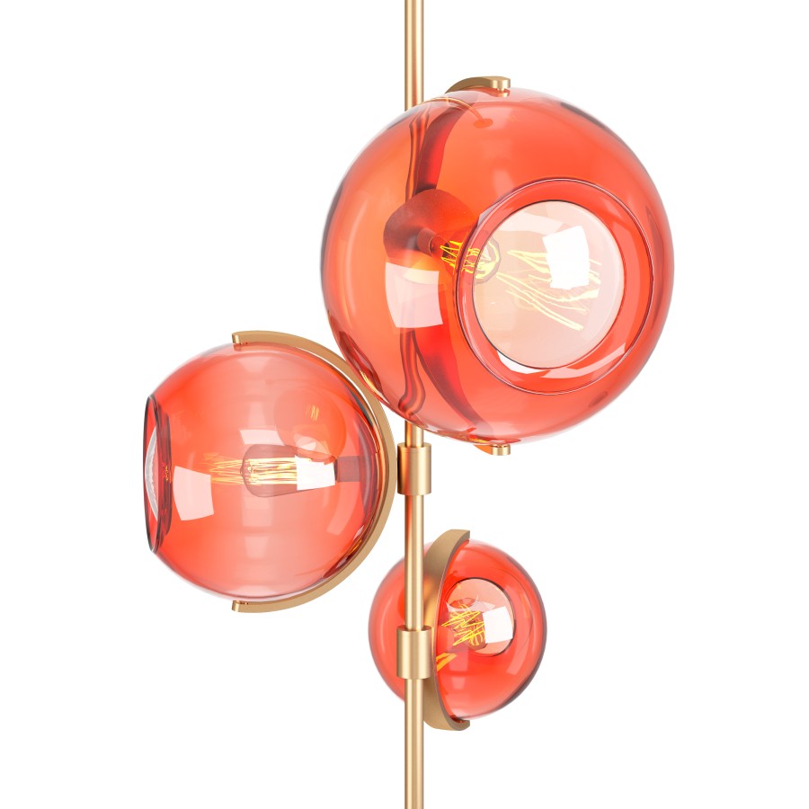 Holly Hunt - Another Day Hanging Light-led7 - 3D Model for VRay, Corona
