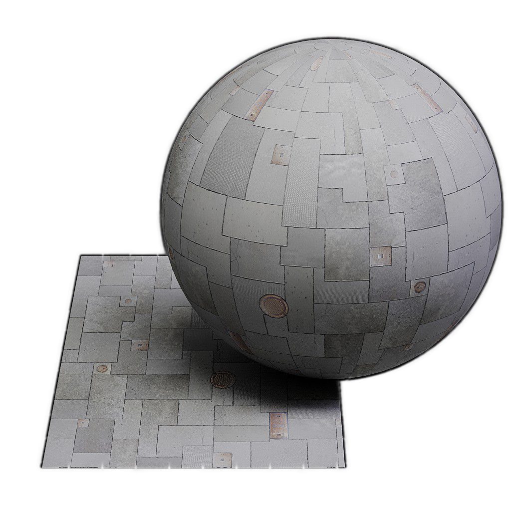Pavement 35 8k Seamless Pbr Material - 3D Model for VRay, Corona, VRay