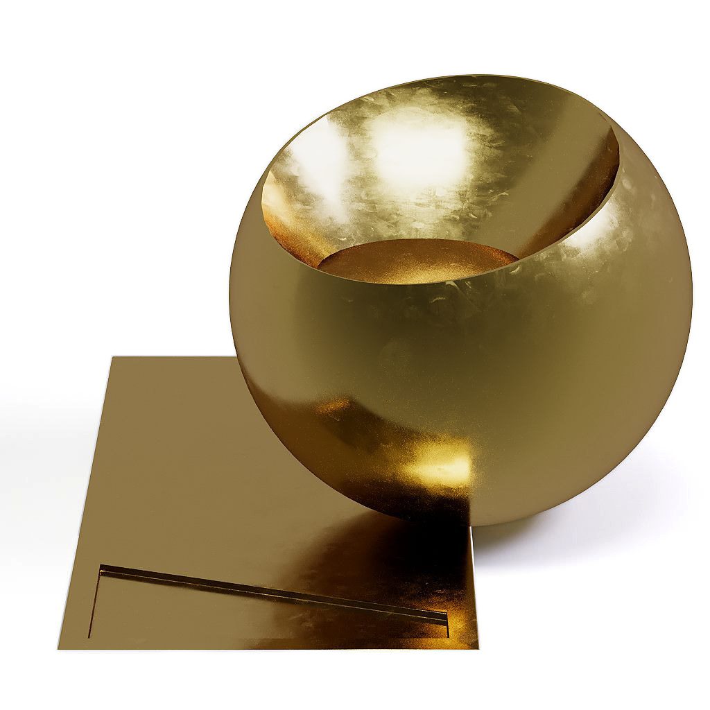 Metal Brass Set 02 4k Seamless Pbr Material - 3D Model for VRay, Corona ...