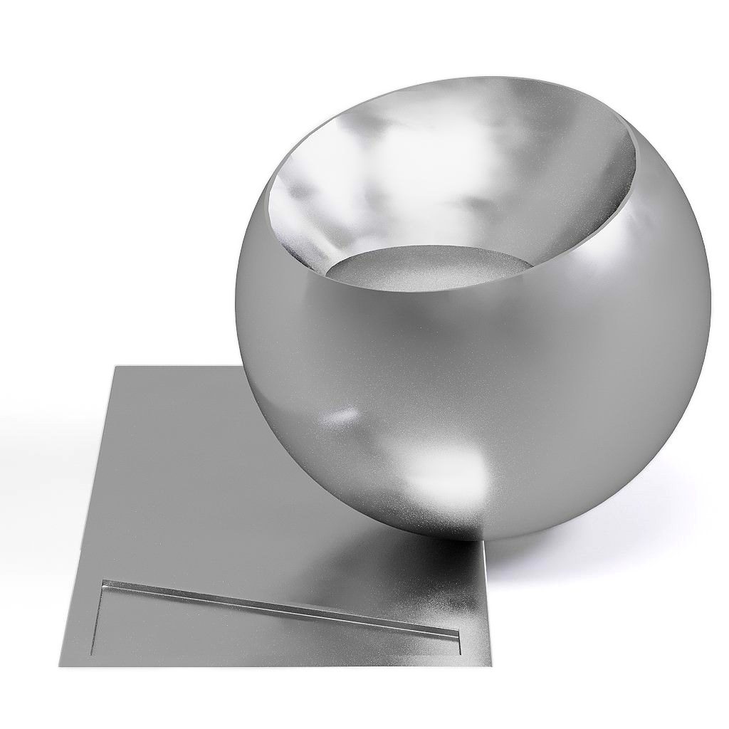 Metal Chrome Set 02 4k Seamless Pbr Material - 3D Model for VRay ...