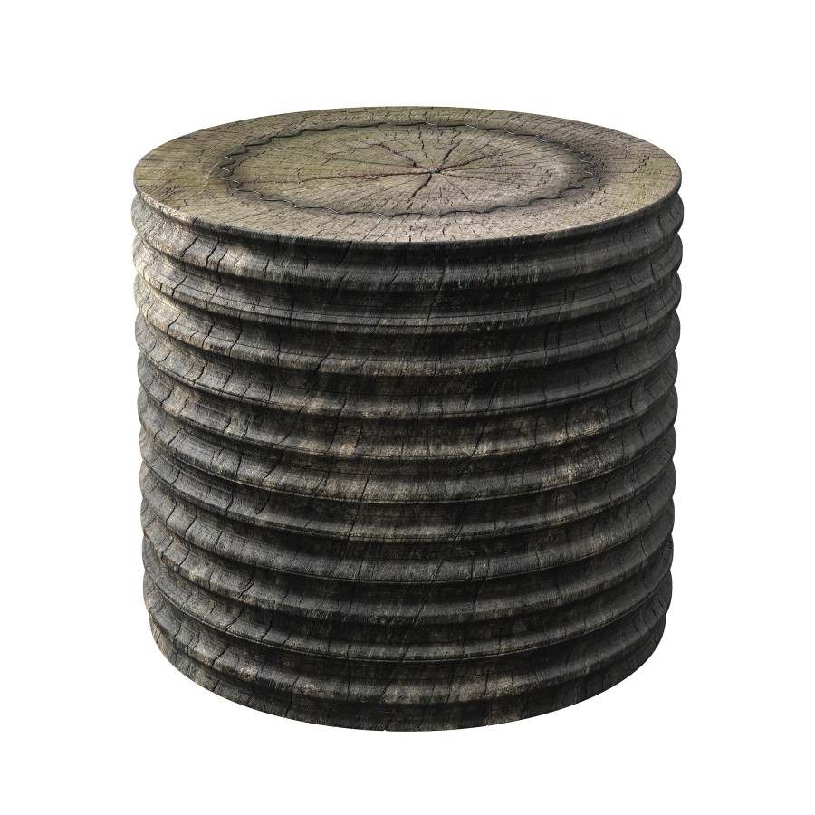 1st Dibs Sculpted Brutalist End Table Ct-8 - 3D Model for Corona