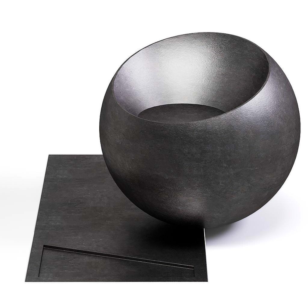 Metal Iron Set 03 4k Seamless Pbr Material - 3D Model for VRay, Corona ...