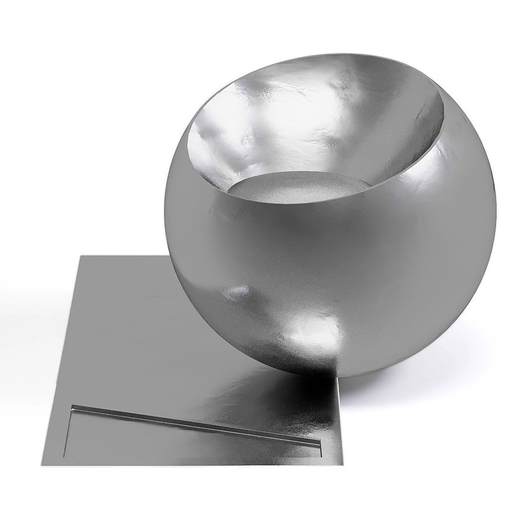 Metal Silver Set 02 4k Seamless Pbr Material - 3D Model for VRay ...