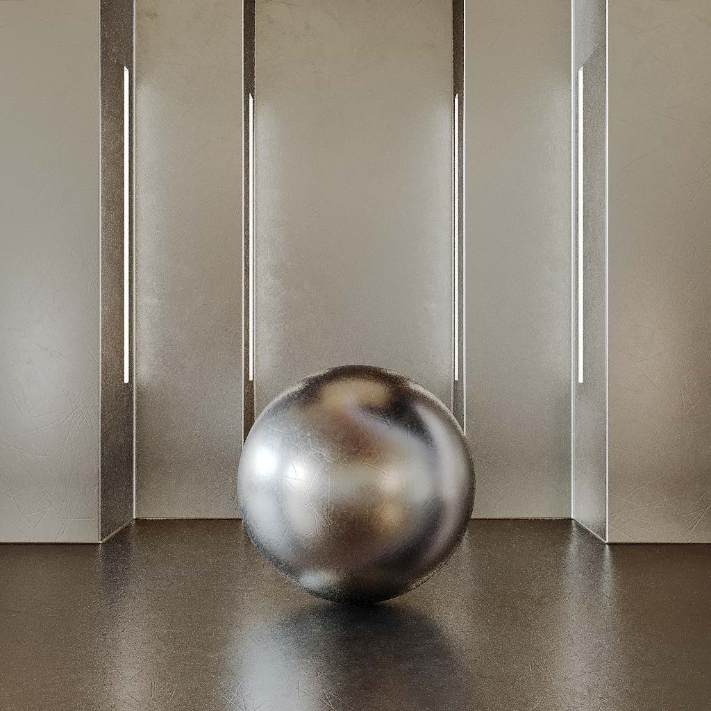 Metal Steel Set 02 4k Seamless Pbr Material - 3D Model for VRay, Corona ...