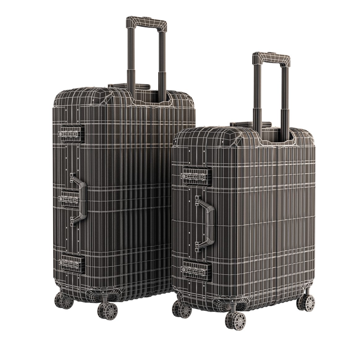 Wanderlite 28inch Suitcase 3D Model for VRay, Corona | CGMood