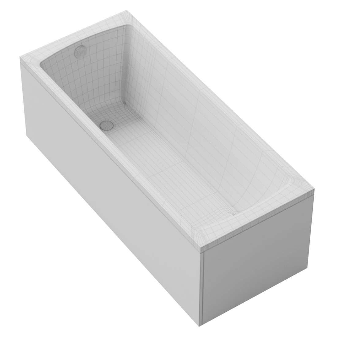 Bathtub Ravak Classic 2 3D Model for VRay, Corona | CGMood