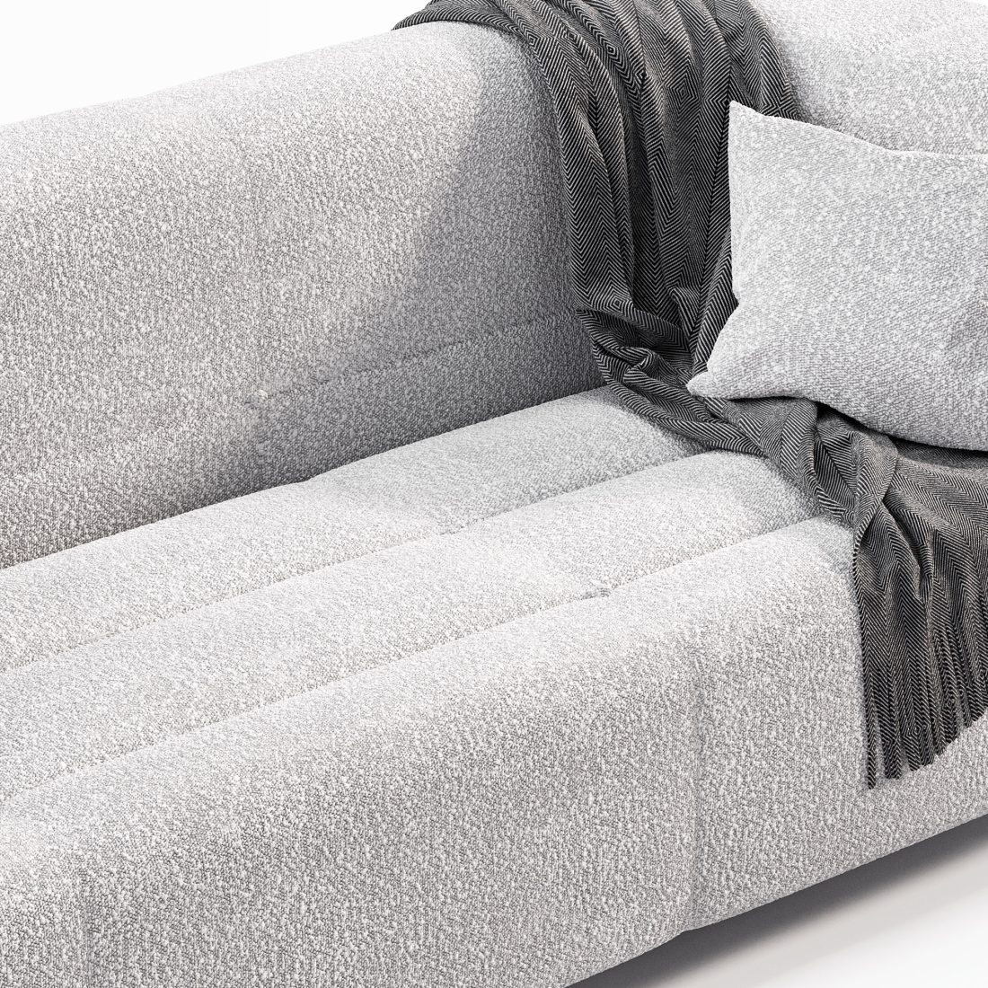 Quilton Combination Modular Seater Sofa 3D Model for Corona | CGMood