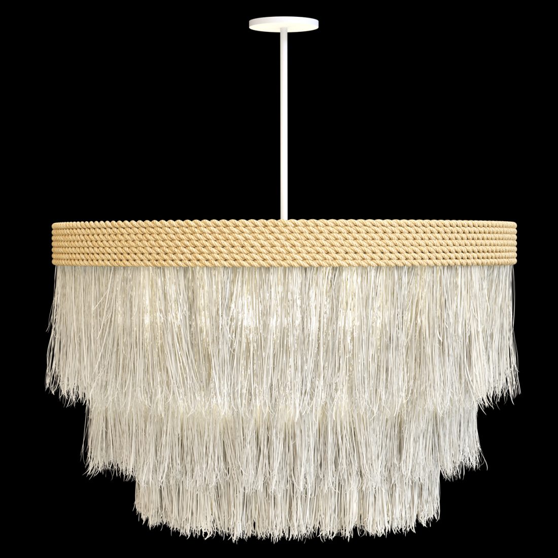 Chandelier Fringe - 3D Model for VRay