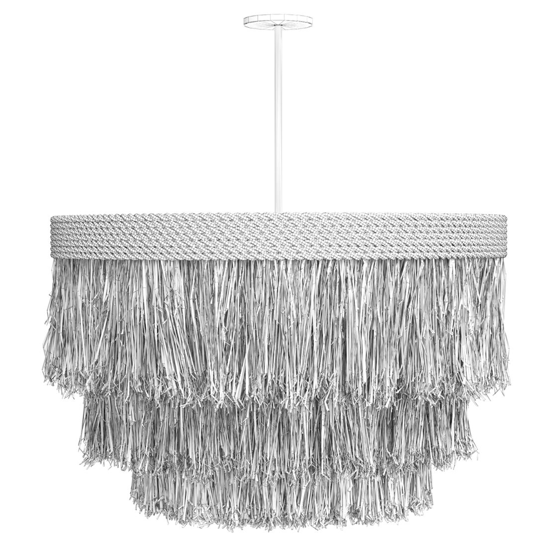 Chandelier Fringe - 3D Model for VRay