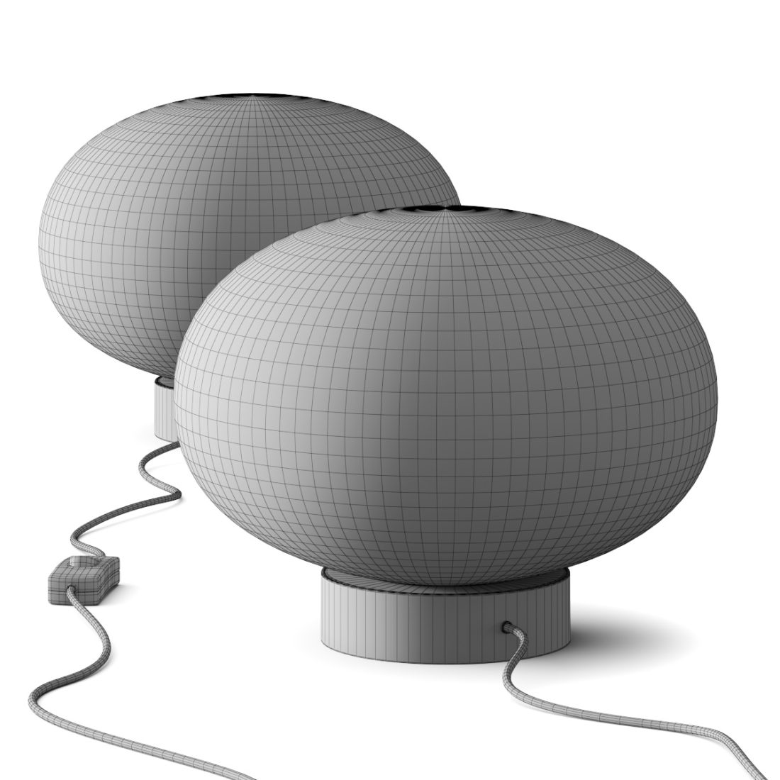 Nemo Maga Table Lamp - 3D Model for VRay, Corona