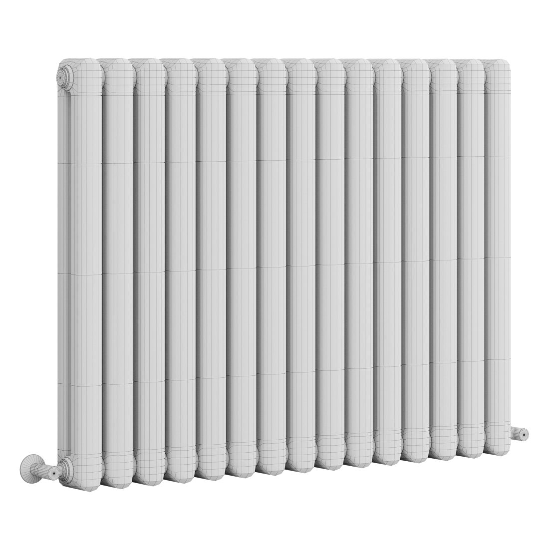 Steel Tubular Radiator By Zehnder Charleston - 3D Model for Corona